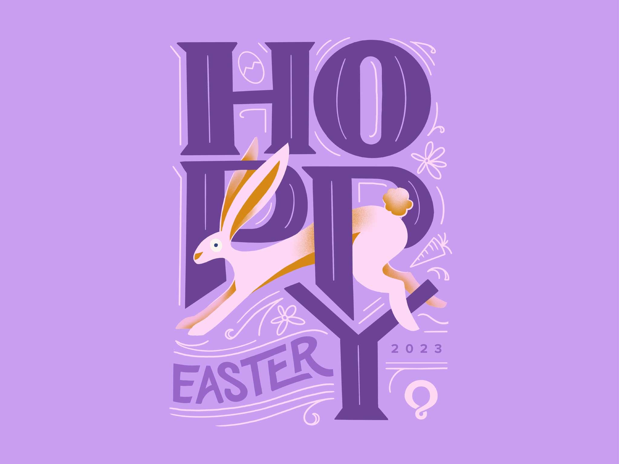 Easter Hand Lettering - Octavo Designs