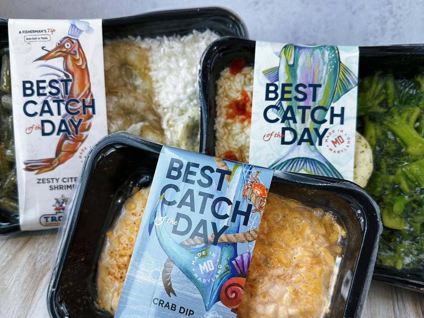 Seafood Package Design - Octavo Designs