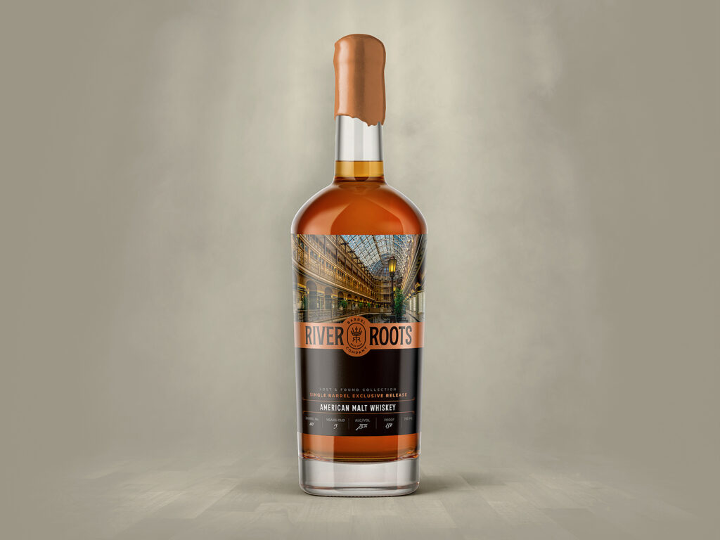 River Roots 18 Year Old Bourbon - Octavo Designs
