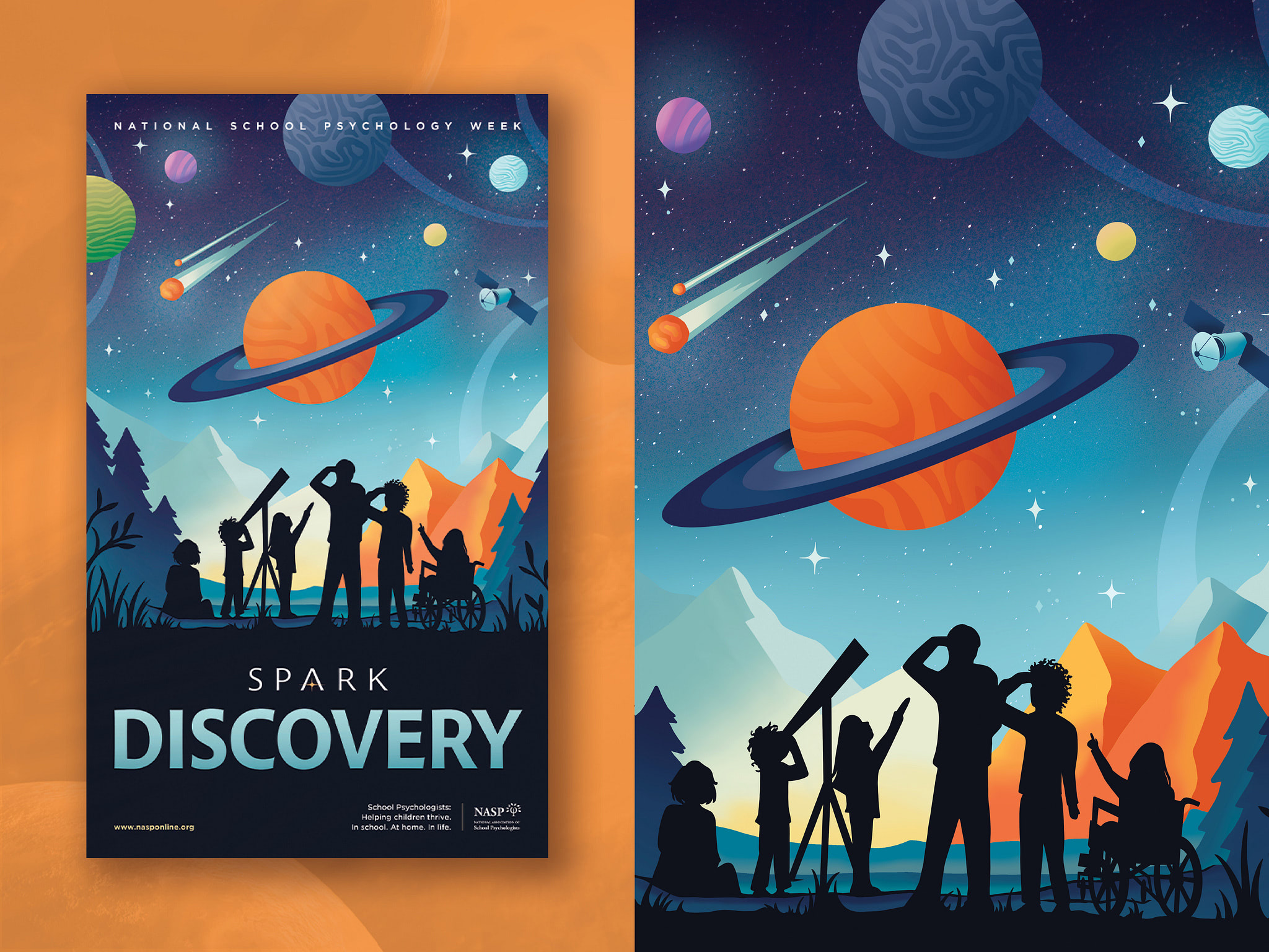 2024 National School Psychology Week Poster - Octavo Designs