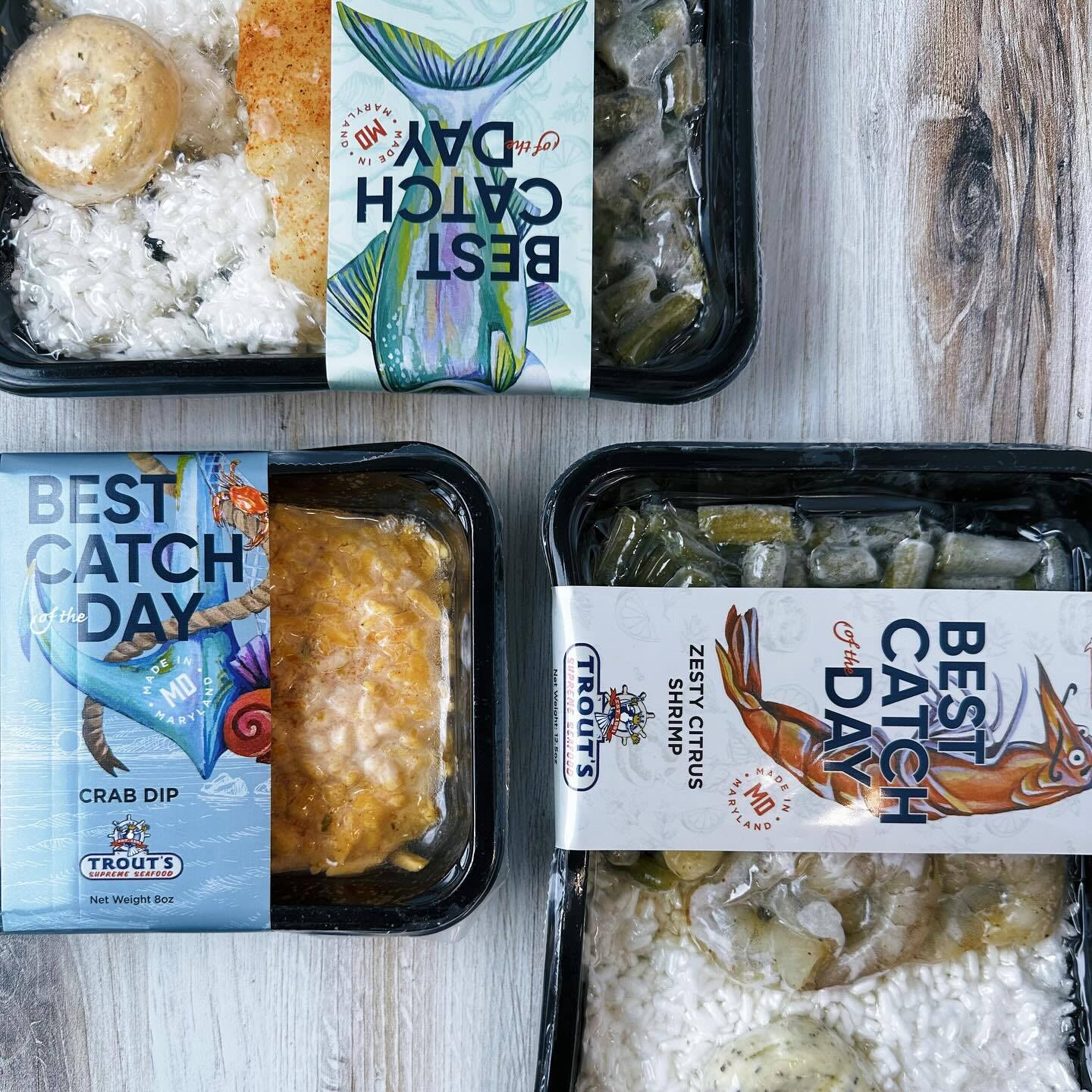 Seafood Package Design - Octavo Designs